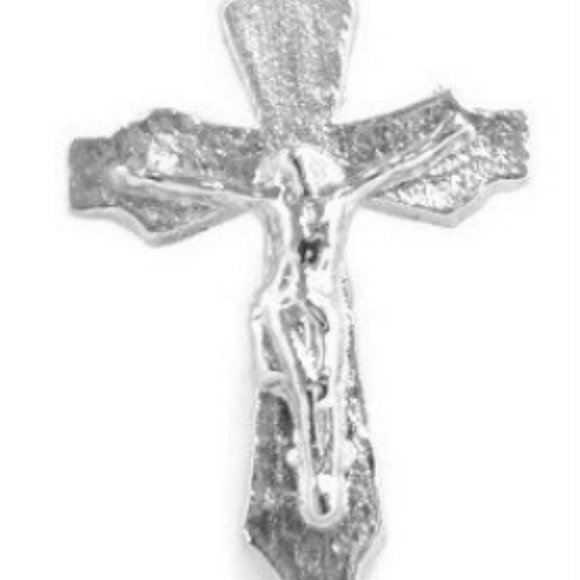 Jewelry | Cross Cleche With Jesus Christ Charm Pendant 925 | Poshmark